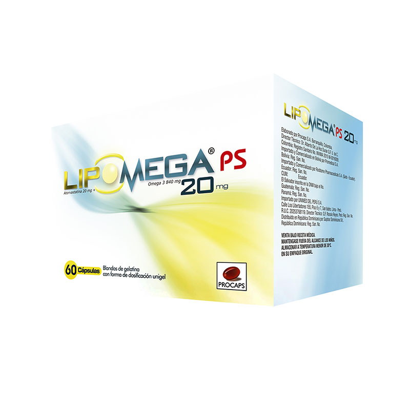 Lipomega 20 Mg 60 Cápsulas (Pae) – Drogueria Sanigi