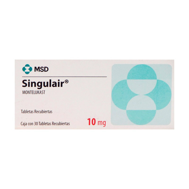 Singulair 10 Mg 30 Tabletas (E)(A)(M)62874 – Drogueria Sanigi