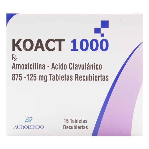 Koact 1000 Mg 15 Tabletas(3%+)(Pae) – Drogueria Sanigi