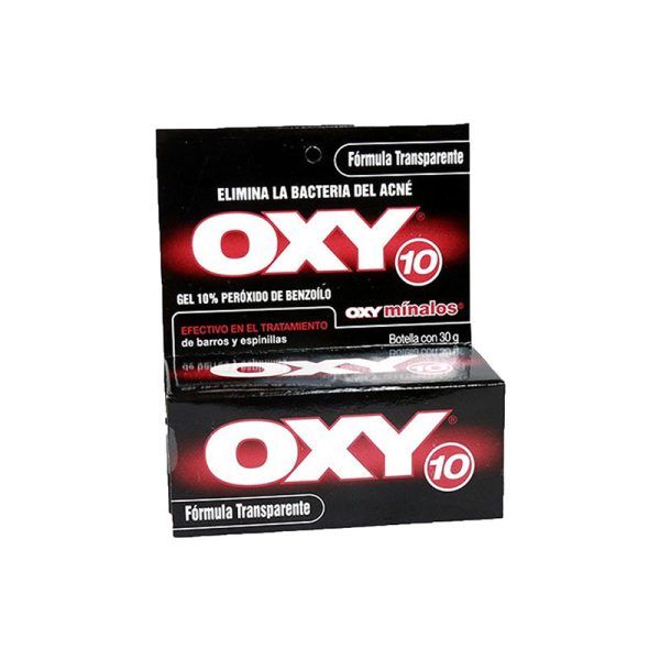 Oxy 10 Color Transparente 30 Gr – Droguería Sanigi