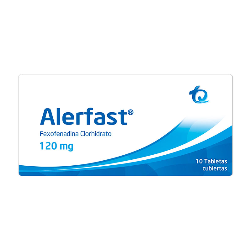 Alerfast 120 Mg 10 Tabletas (3%+) – Droguería Sanigi