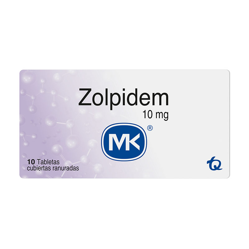 Zolpidem 10 Mg 10 Tabletas Mk(C) – Droguería Sanigi