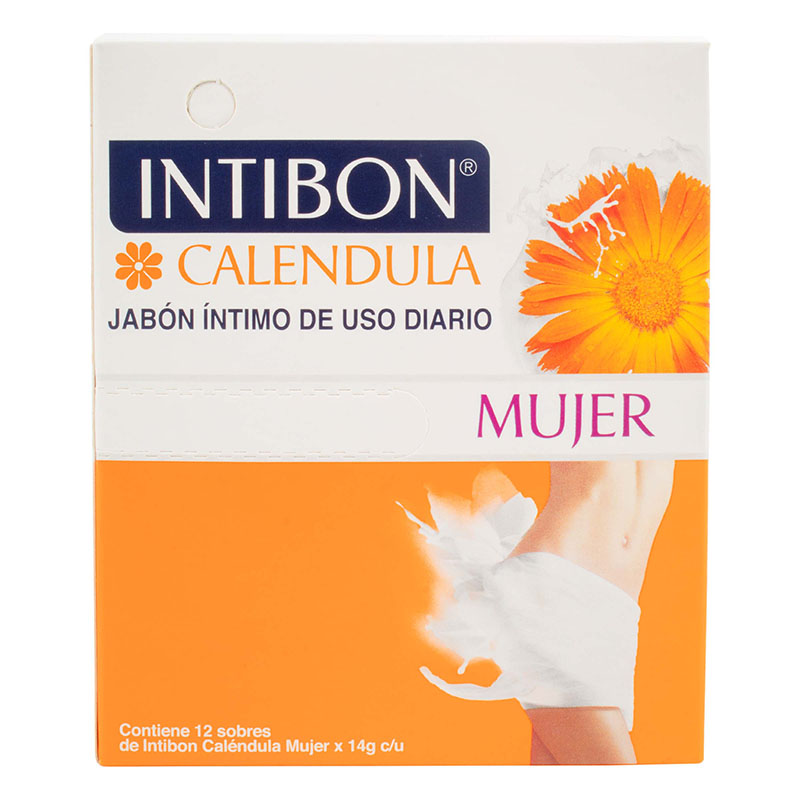 Jabón Íntimo Intibon Mujer Caléndula 12 Sachet – Drogueria Sanigi