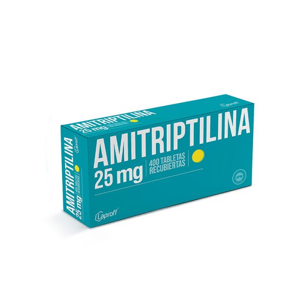 Amitriptilina 25 Mg 400 Tabletas Lp – Drogueria Sanigi