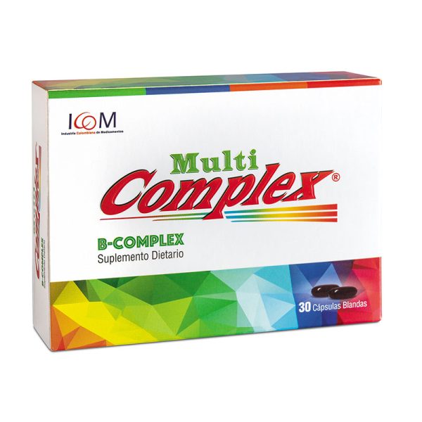 Multicomplex B-Complex X 30 Caps Bl.Icom – Drogueria Sanigi
