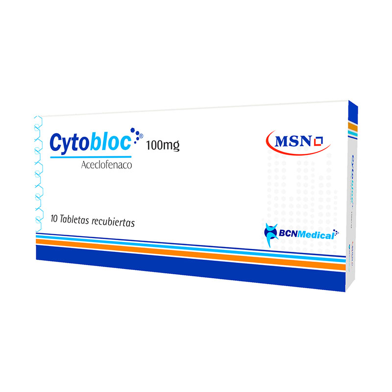 Cytobloc 100 Mg 10 Tabletas – Droguería Sanigi