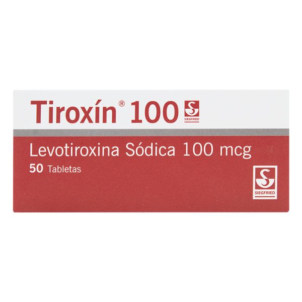 Tiroxin 100 Mcg 50 Tabletas – Drogueria Sanigi