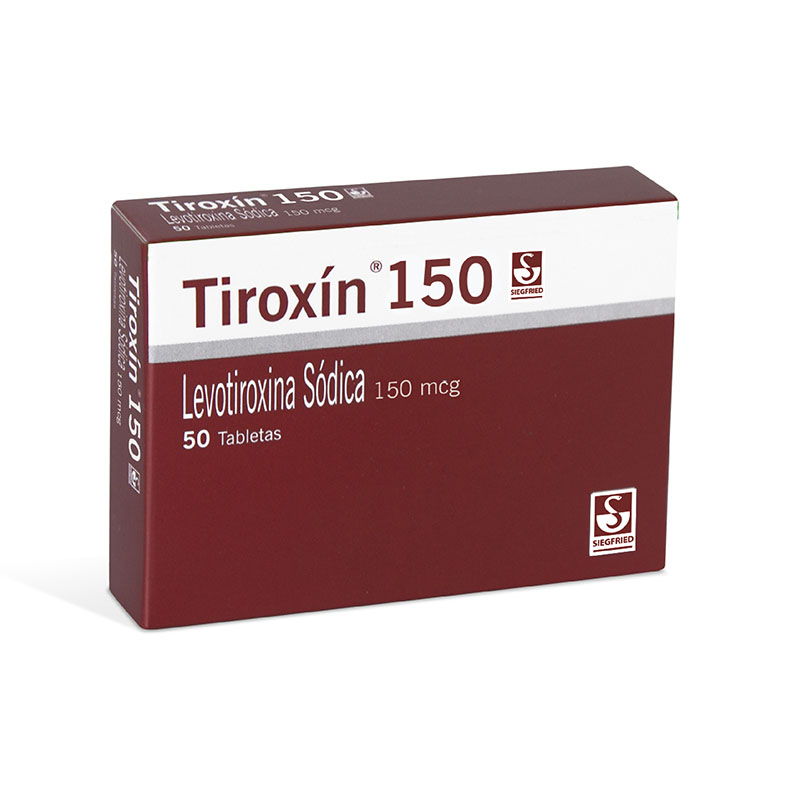 Tiroxin 150 Mg 50 Tabletas – Drogueria Sanigi