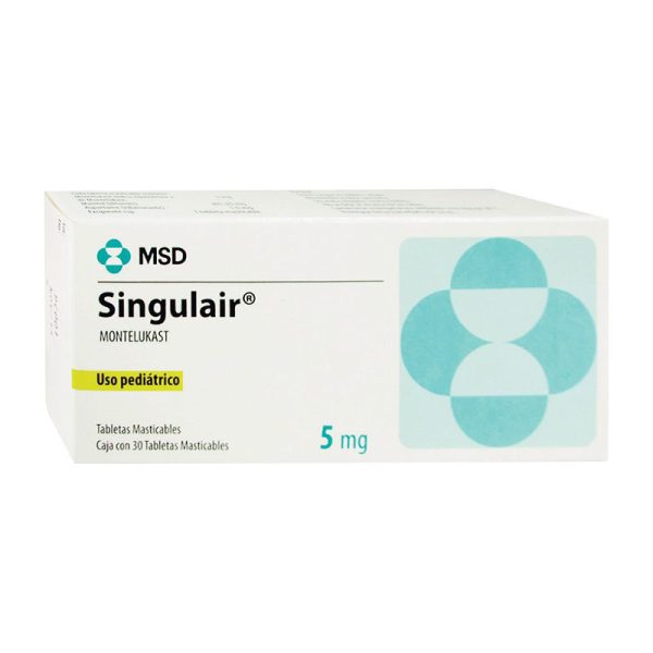 Singulair 5 Mg 30 Tabletas (A)(M)31437 – Drogueria Sanigi